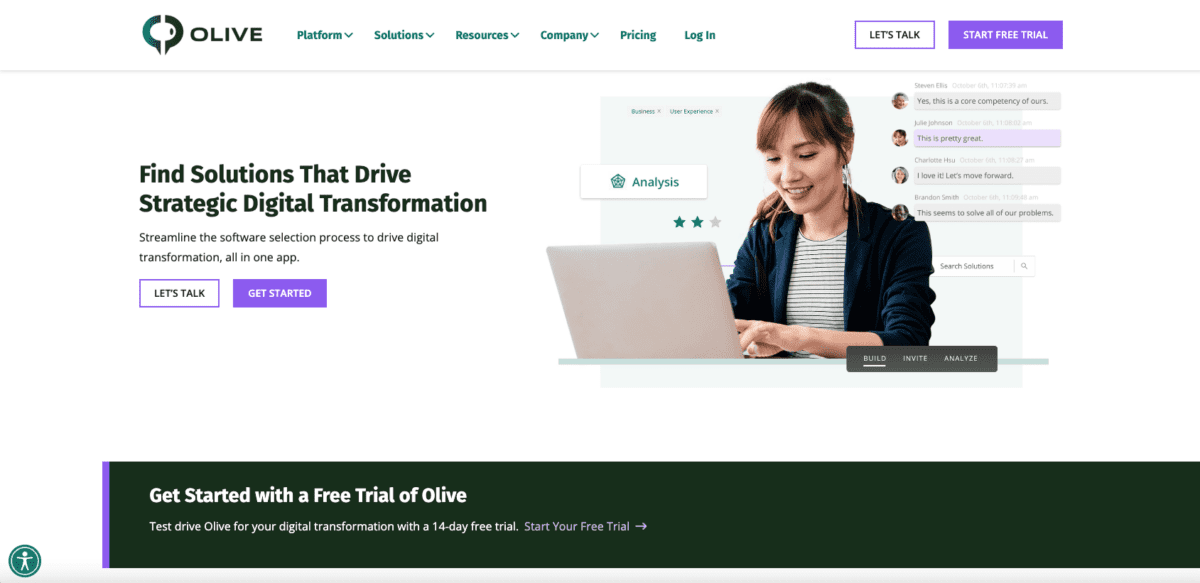Our New Website | Olive Technologies