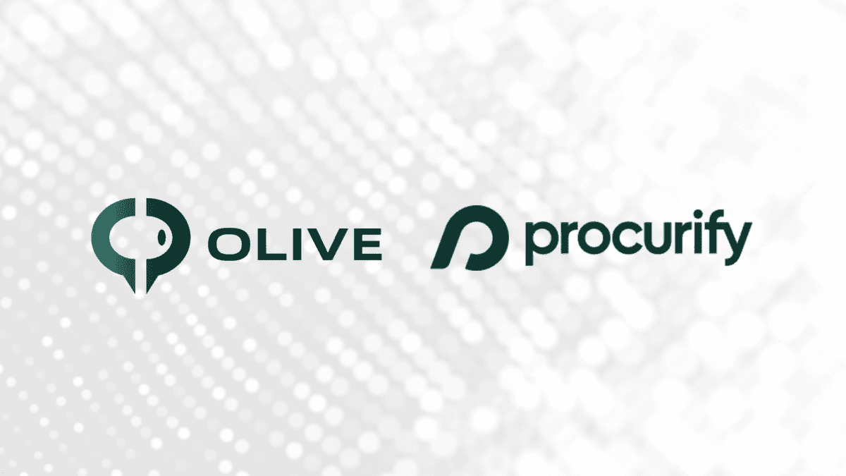 Olive Technologies and Procurify Partnership Announcement | Olive ...