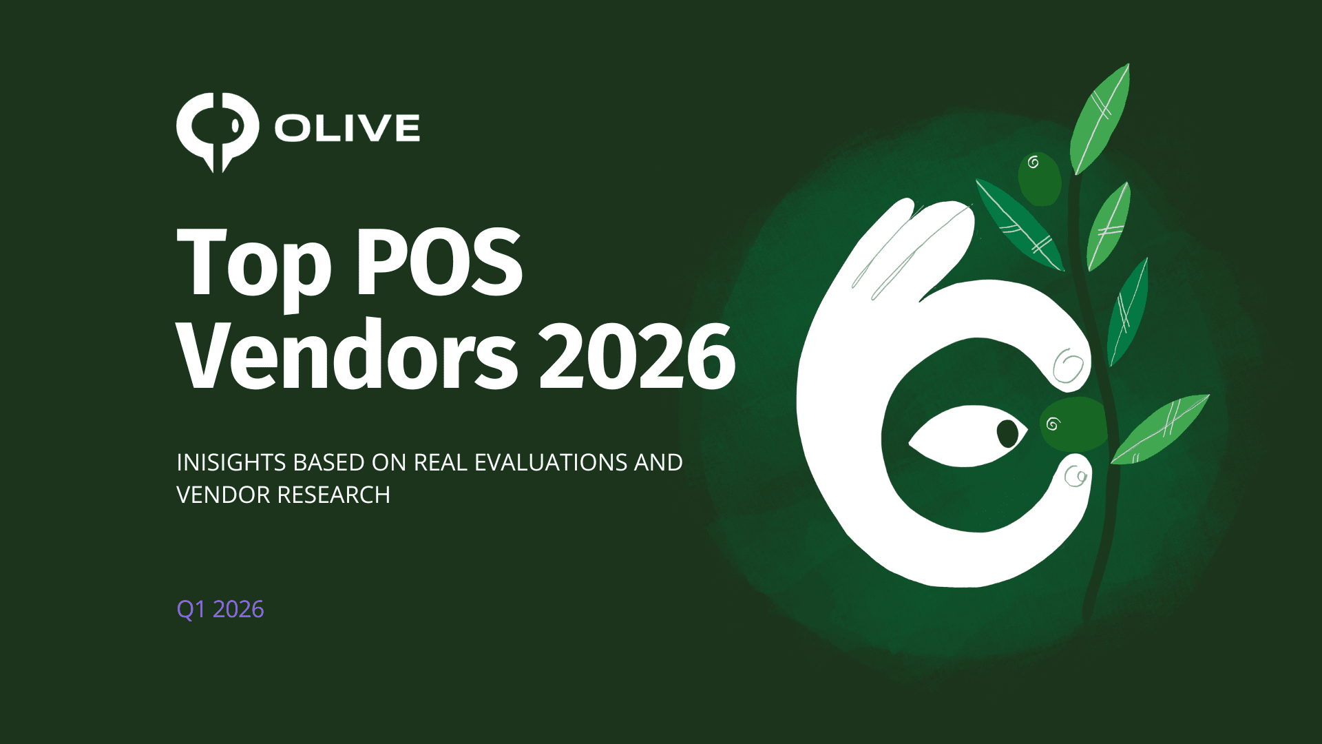 Top POS Systems 2026 | Best POS Software Ranked | Olive Technologies